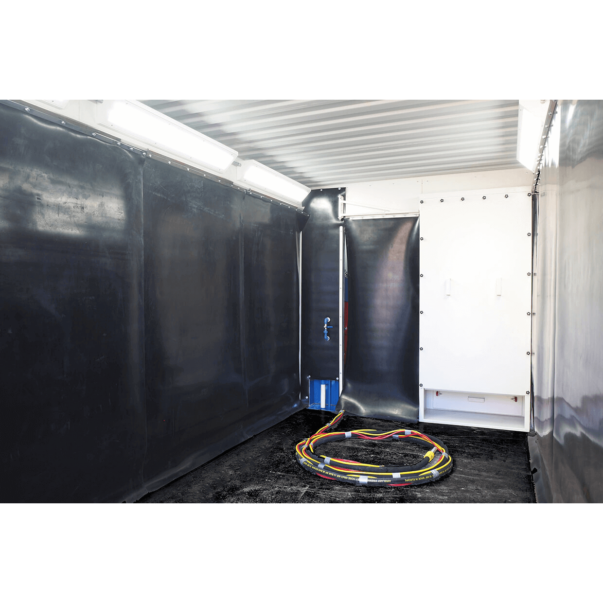 Shipping Container Blast Room, Containerised Blast Rooms | Airblast AFC ...