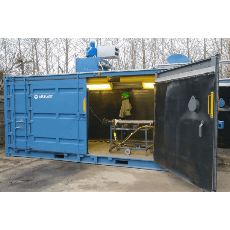 Shipping Container Blast Room, Containerised Blast Rooms | Airblast AFC ...