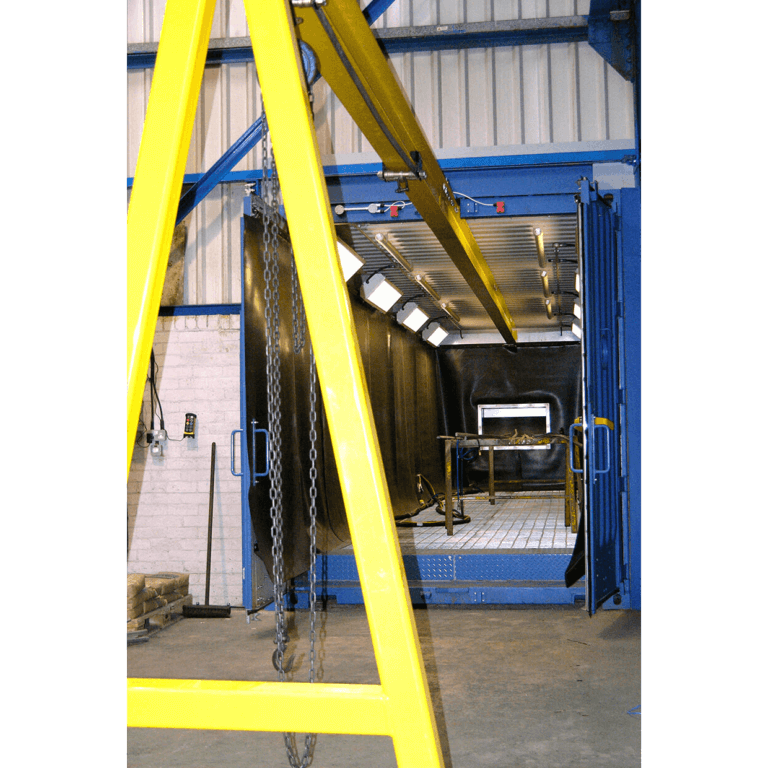 Shipping Container Blast Room, Containerised Blast Rooms | Airblast AFC ...